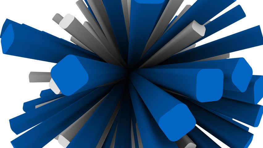 Sphere of 3d Squares Abstract Stock Footage Video (100% Royalty-free ...