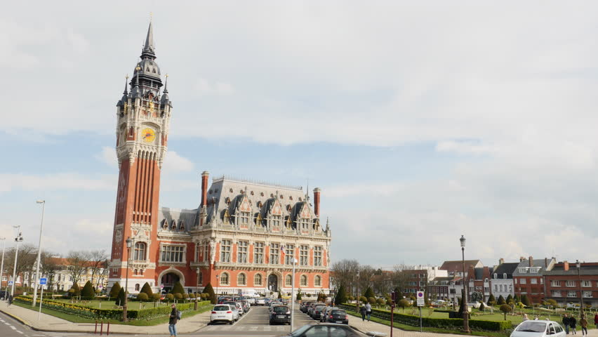 Calais, March 8, 2016. City Stock Footage Video (100% Royalty-free ...