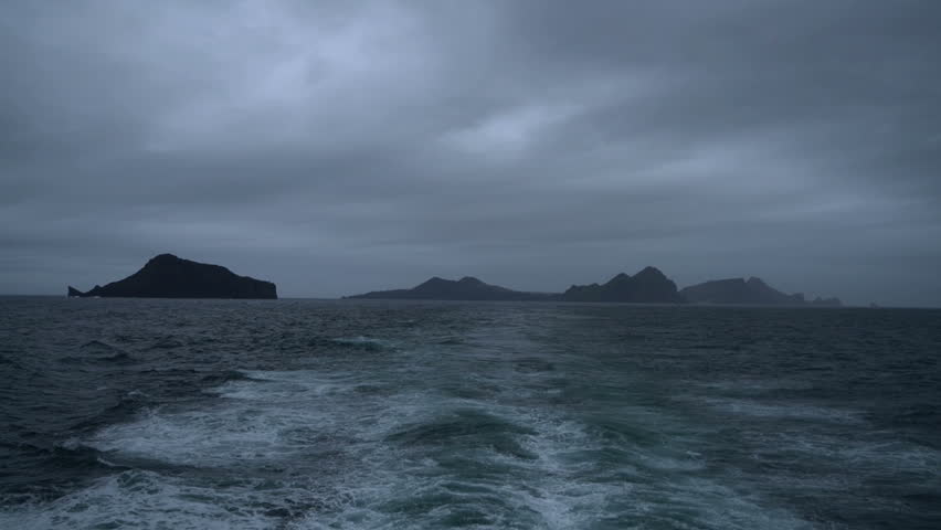 Creepy Mysterious Islands - Vestmannaeyjar Stock Footage Video (100% ...