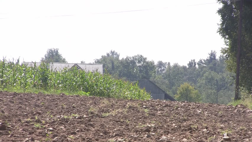 Plowed Soil, Wide Shot. Stock Footage Video (100% Royalty-free) 1873660 ...