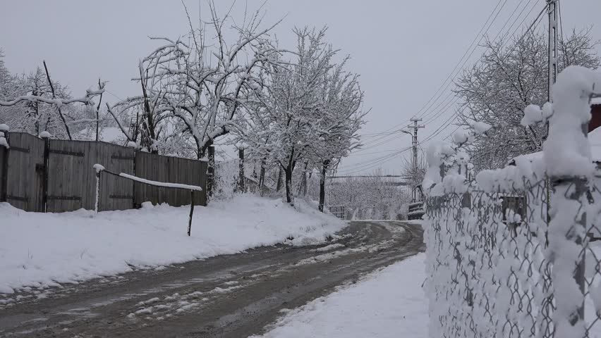 Jewish Cemetery. Chisinau, Moldova. Winter. Snow. Stock Footage Video ...