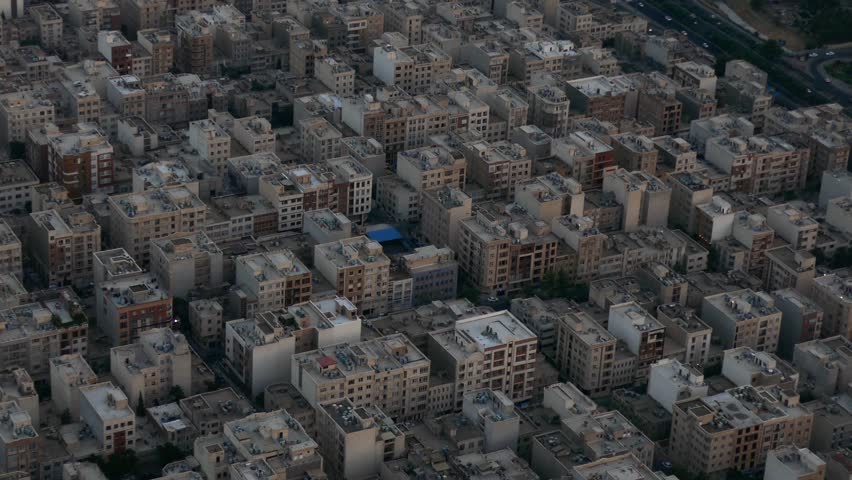 TABRIZ, IRAN - 18 NOVEMBER 2013: Skyline Of Tabriz City In Northwestern ...