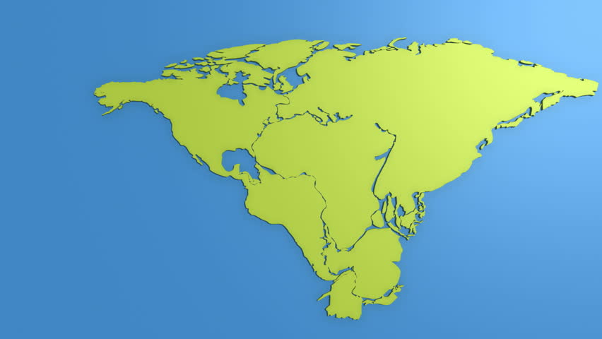 Super Continent Pangea and Sea Stock Footage Video (100% Royalty-free ...