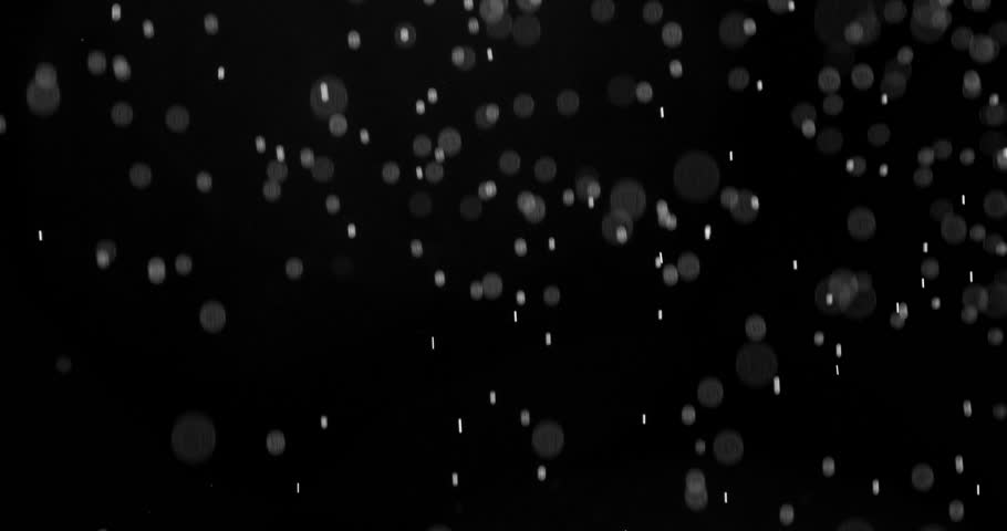 Slight Drop of White Particles. Stock Footage Video (100% Royalty-free ...