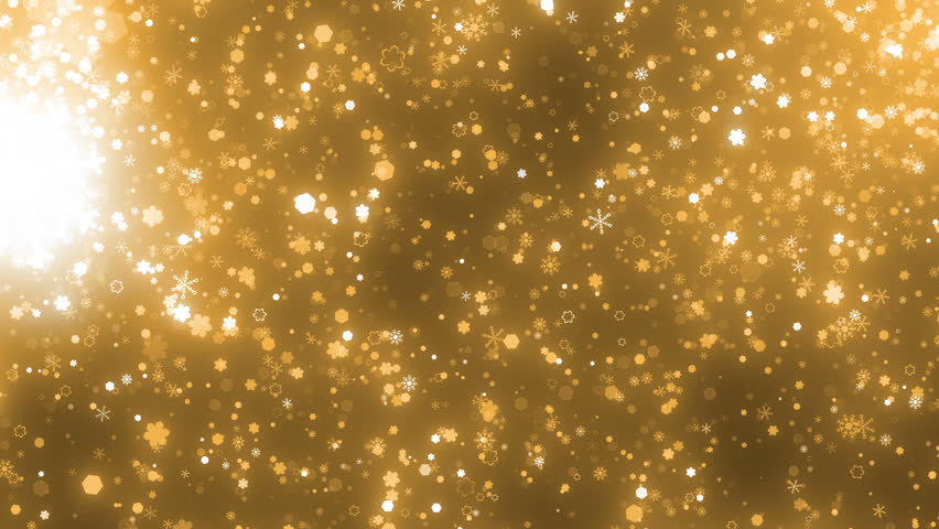 Magic Gold Particles. Beautiful Background With Light Effect. Seamless ...