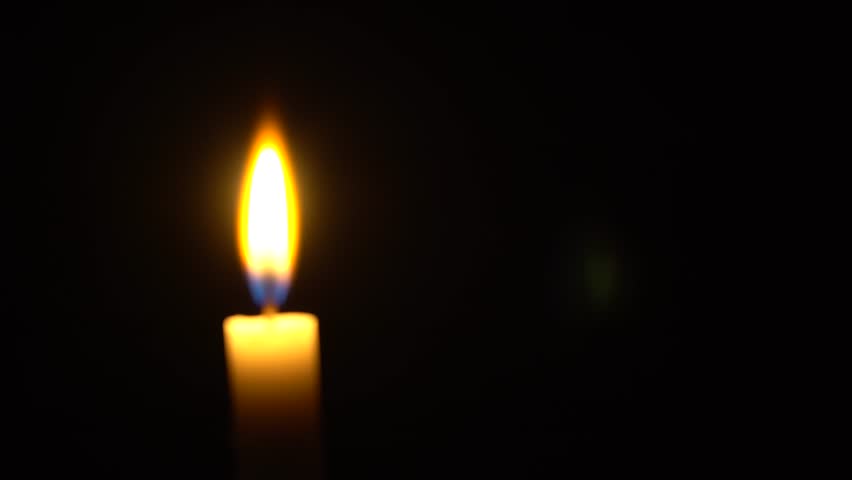 4k Candle Fire,burning Candles On A Dark Background,decoration ...