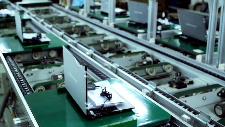 Supercomputer With Cables And Lamps Stock Footage Video 4843061 ...