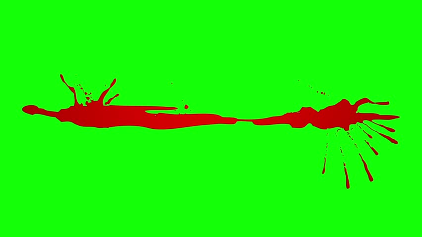 Blood Green Screen Stock Footage Video | Shutterstock