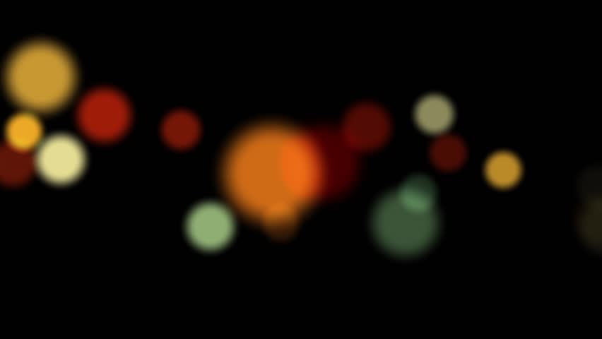 Multicolored Bokeh Flashlight Blurry Abstract Stock Footage Video (100% ...