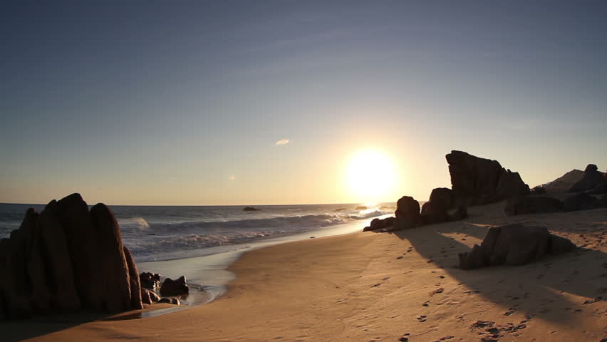 Sunset seascape in Baja California image - Free stock photo - Public ...