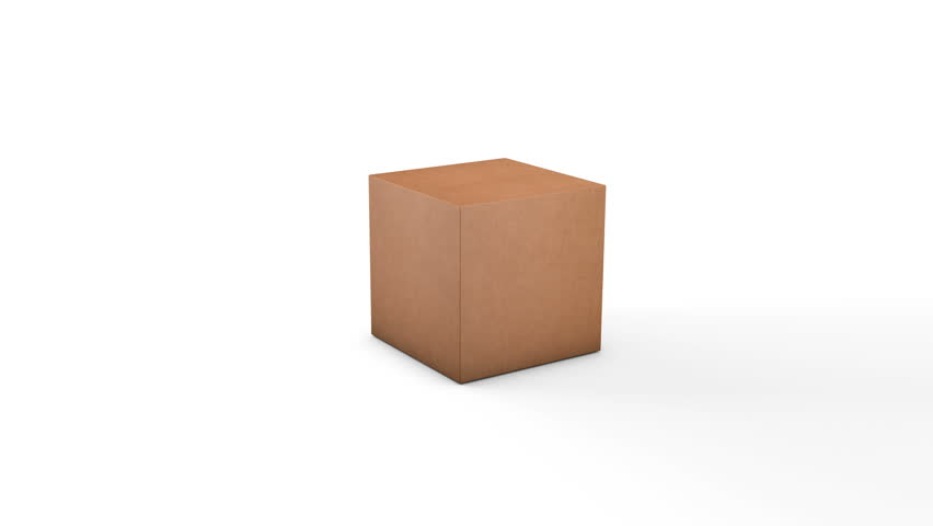 Big Cardboard Box Opening - HD Video 1920x1080 From 3d Animation ...