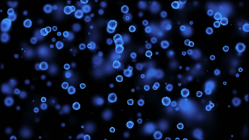 High Definition Microbiology Intro, Cells And Bacteria Under Microscope ...