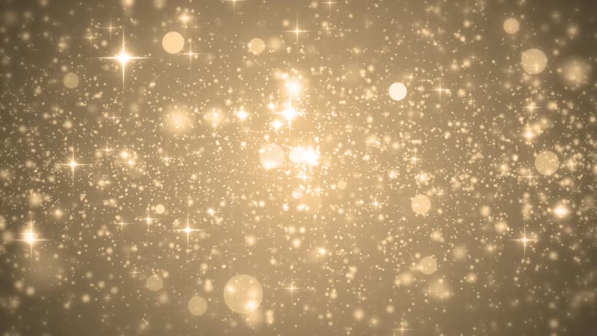 Glittering Clean Motion Graphic Animation With Bright Particles. Use As ...