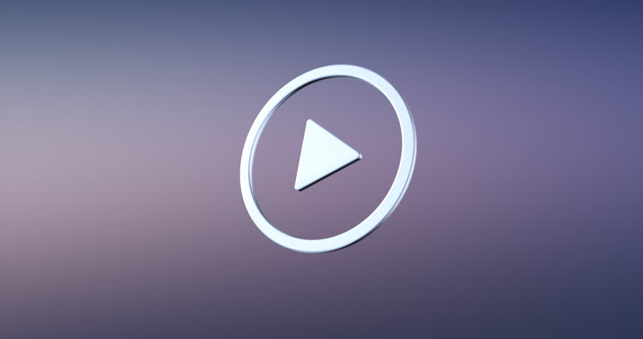 Red Play Icon Button Logo Symbol Animation Stock Footage Video 11348033 ...