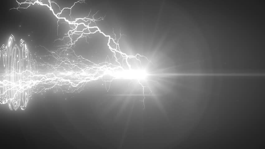 Lightning Beam and Hoops Stock Footage Video (100% Royalty-free ...