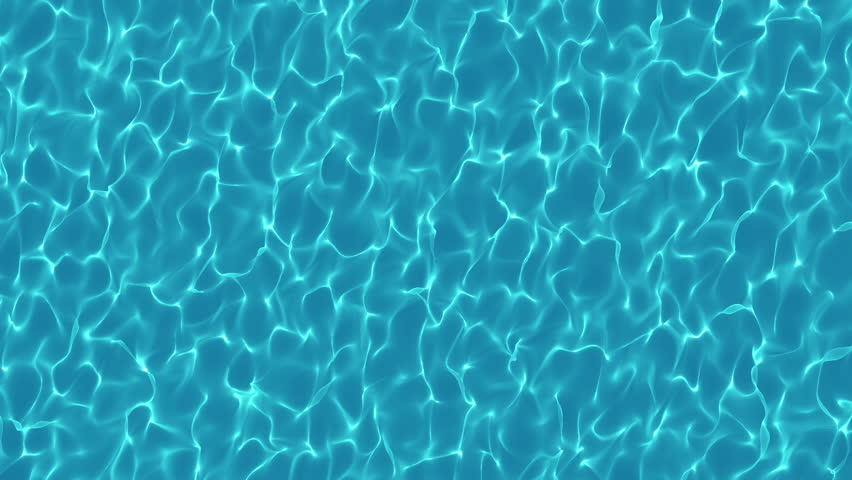 Animation Of Abstract Blue Water Ripples. Surface Of Clean Water ...
