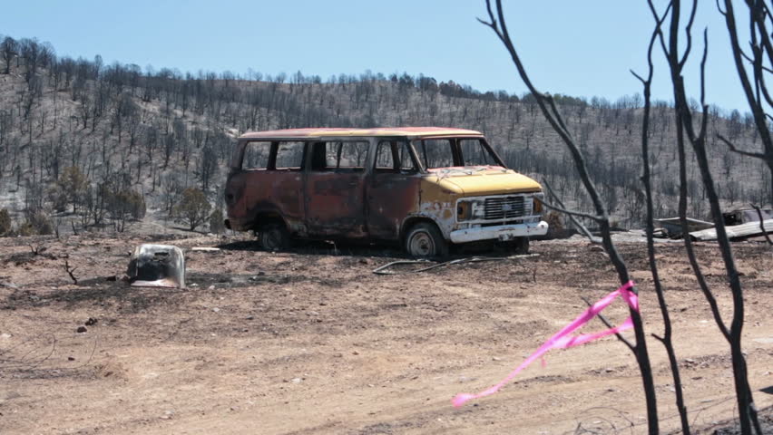 Home and Vehicle Destroyed By Stock Footage Video (100% Royalty-free ...