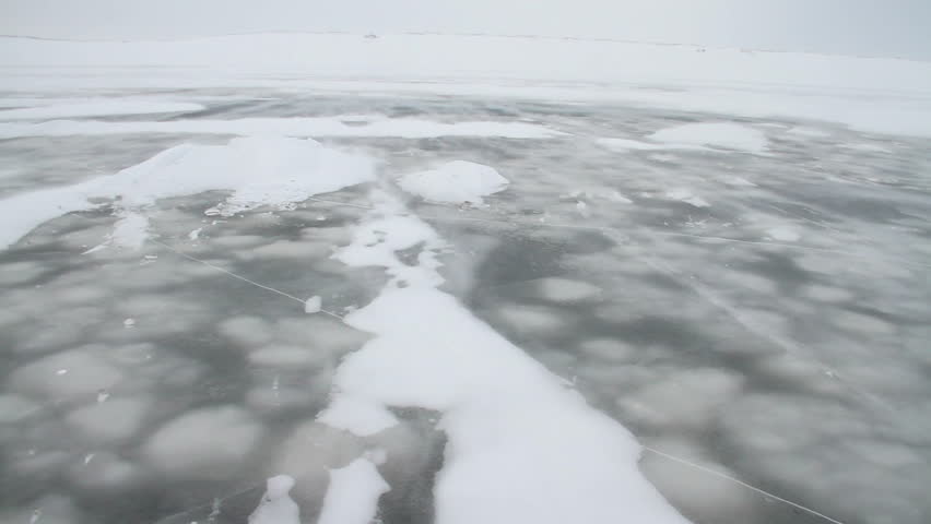 Arctic Blizzard. Arctic Snow Storm. Stock Footage Video (100% Royalty ...