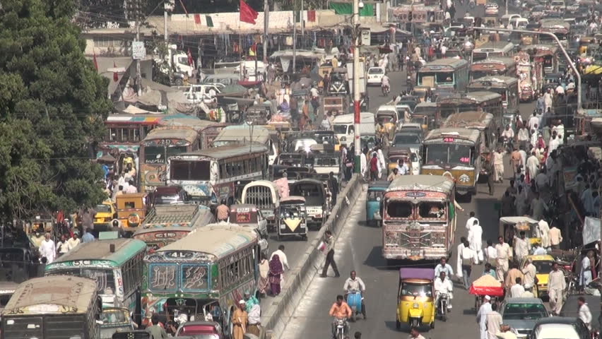 Video de stock de karachi, pakistan - october 23: heavy | 2553590 ...