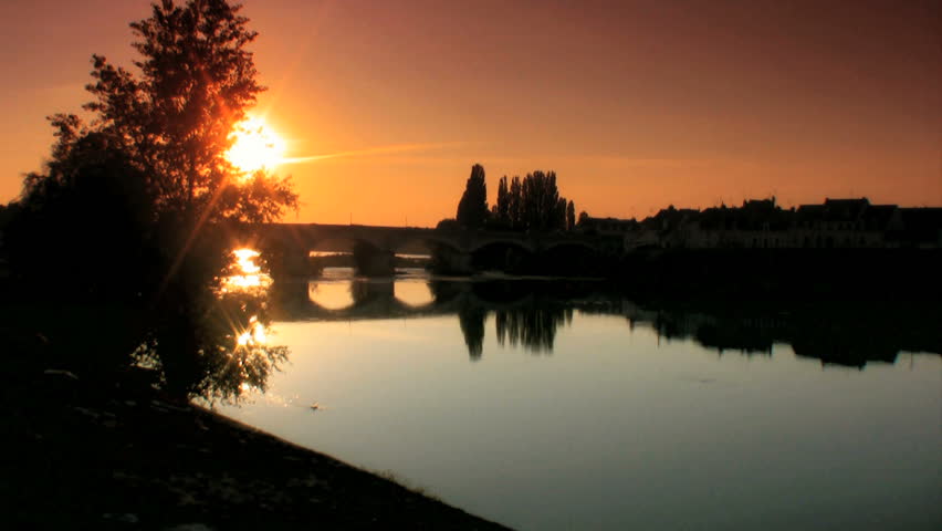Sunset in Paris, France image - Free stock photo - Public Domain photo ...