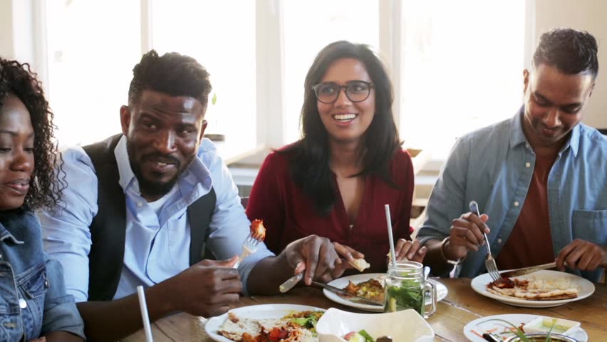 Stock video of leisure, food and people concept - | 26682730 | Shutterstock