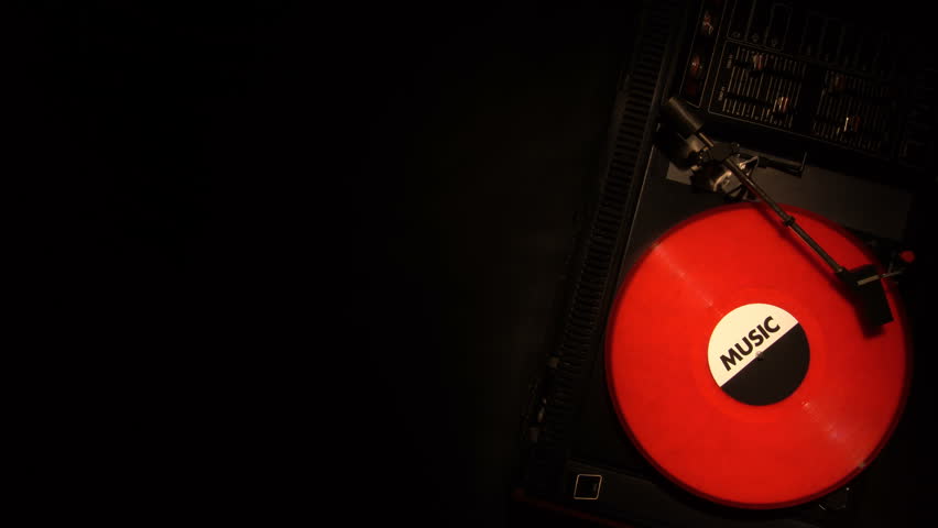 Vinyl Record On the Pleer. Stock Footage Video (100% Royalty-free ...