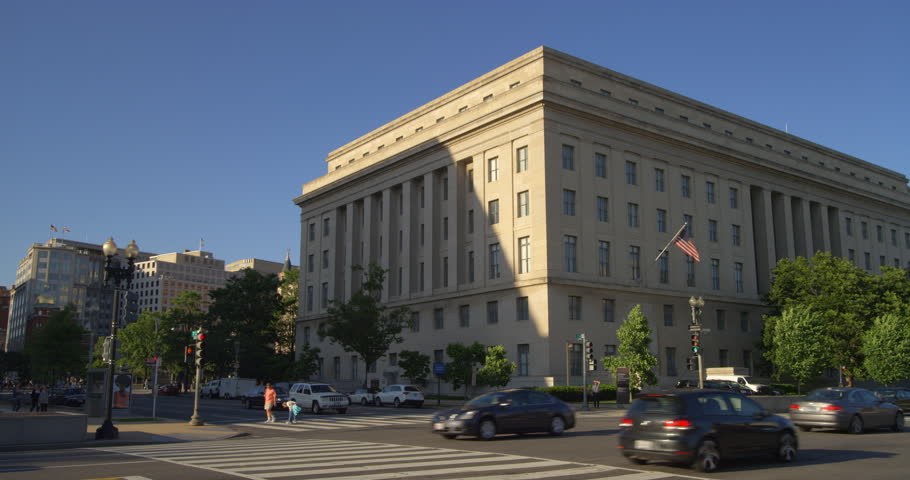 Irs Building On Constitutional Avenue Stock Footage Video (100% Royalty ...