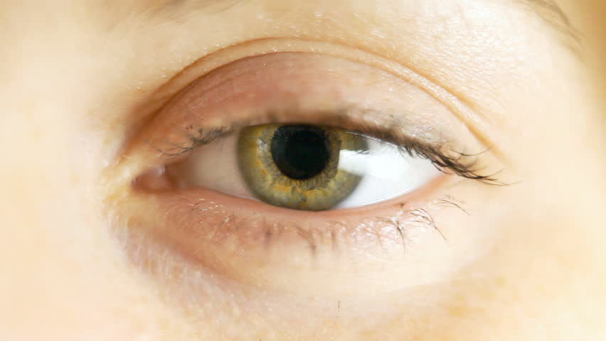 Stock video of macro view: woman opening eyes with | 2791570 | Shutterstock