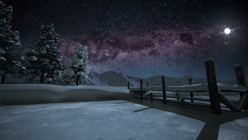 Night Time Snowfall In The Neighborhood Stock Footage Video 3085834 ...