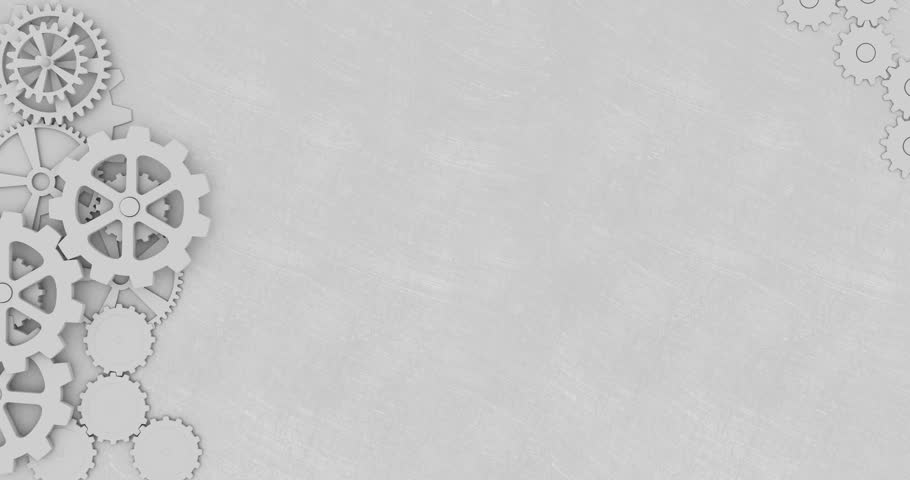 Mechanical Engineering Background Animation. Stock Footage Video ...