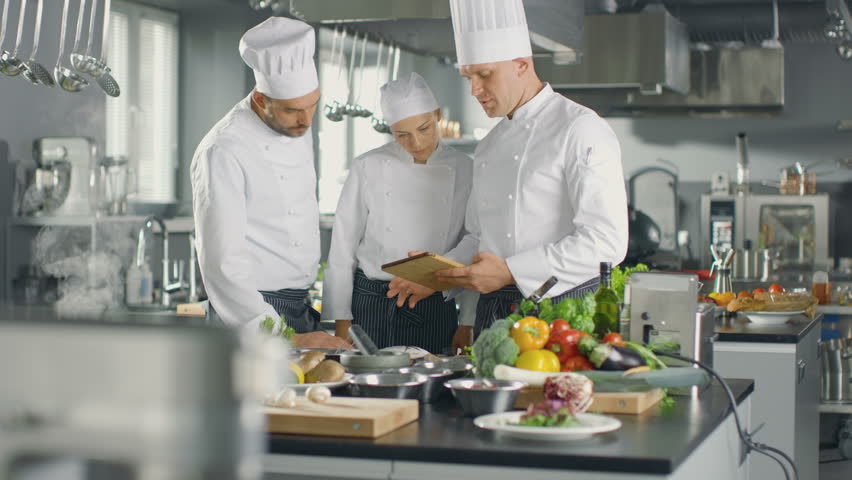 Chefs Kitchen Clean