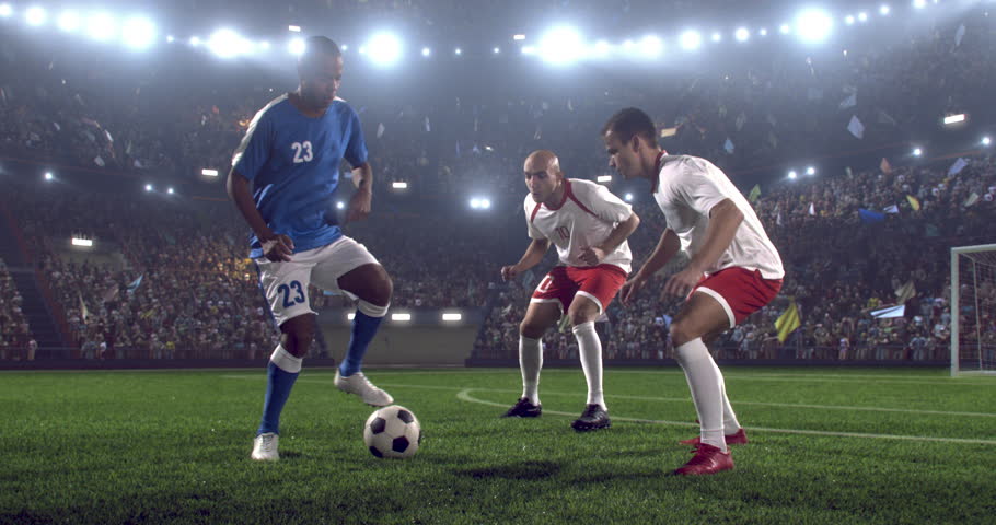 4k Footage of a Soccer Stock Footage Video (100% Royalty-free) 28349410 ...