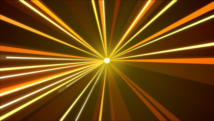 Light Rays Radiating Out From The Center. Seamlessly Loops. Stock ...