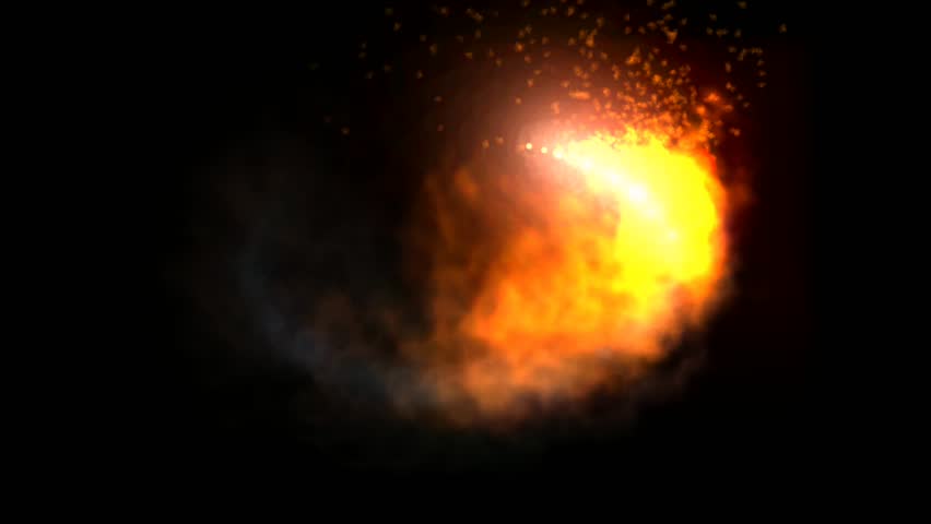 NTSC - Fire FX015: An Exploding Ring Of Fire Blasts Outwards (with ...