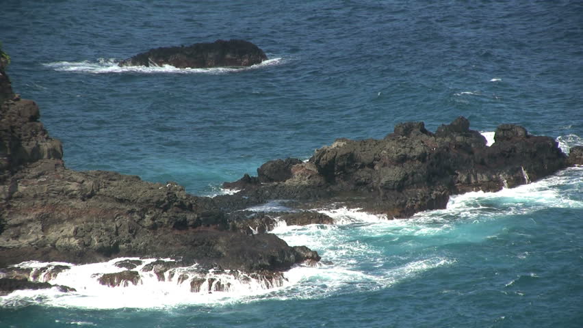 Rough Seas Pacific Ocean Rocky Point. Pacific Ocean Beautiful Waves And ...