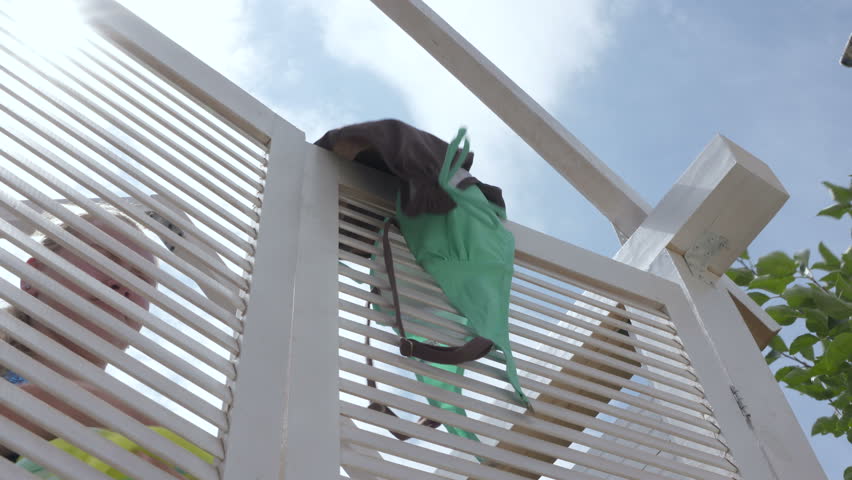 Young Girl Taking Outdoor Shower Stock Footage Video 100 Royalty Free 29648290 Shutterstock