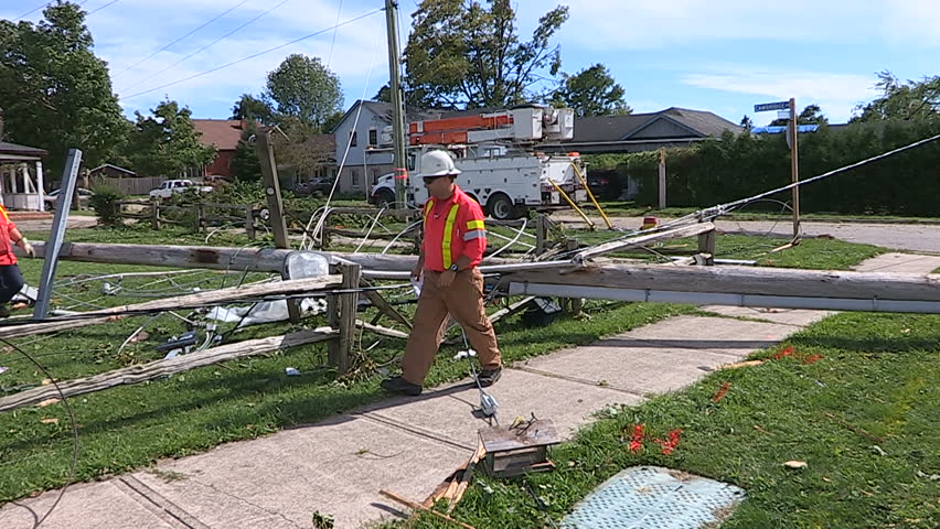 Goderich, Ontario, Canada August 21 2011 Tornado And Thunderstorm ...