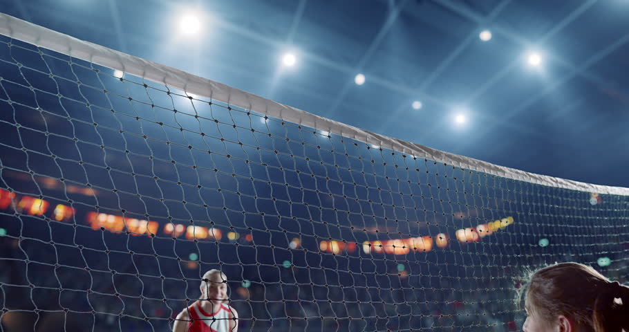 Indoor Volleyball Background