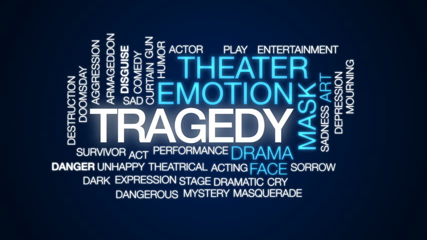 Stock video of tragedy animated word cloud, text design | 30727960 ...