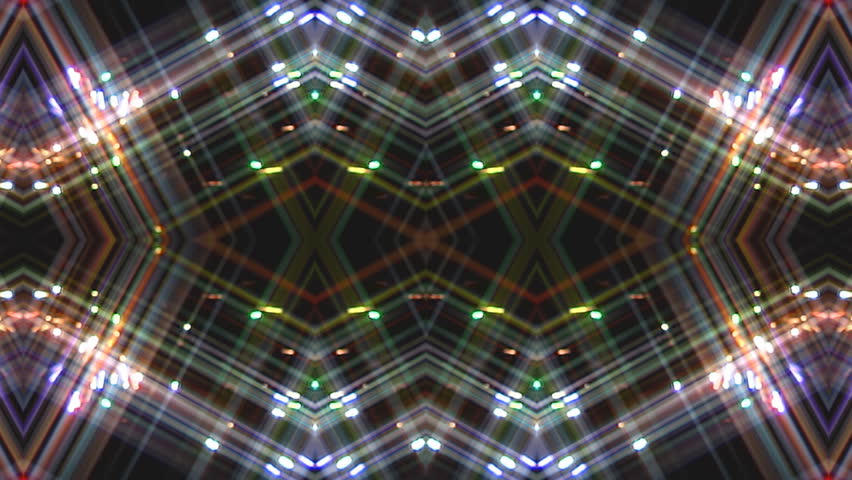 Psychedelic Blast of Altered Fireworks. Stock Footage Video (100% ...