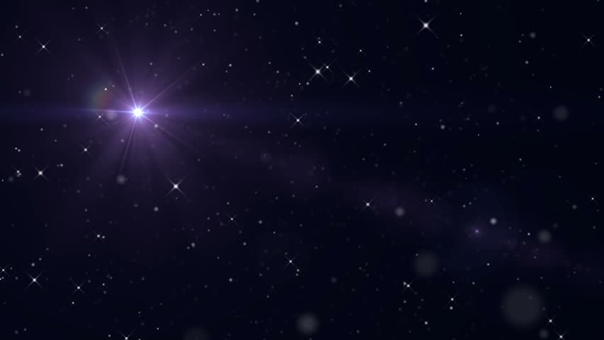 Fly And Spin Through Space - Less Stars. No Clouds Or Space Dust, Only ...