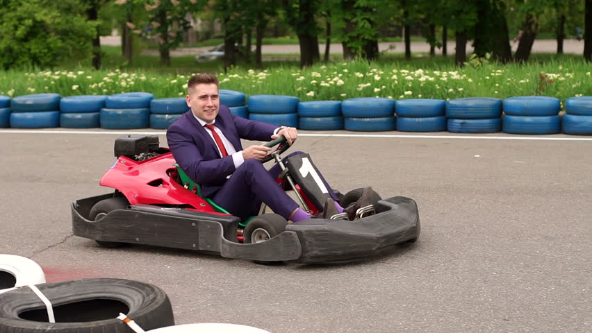 Stock video of funny young businessman in a suit | 31668070 | Shutterstock