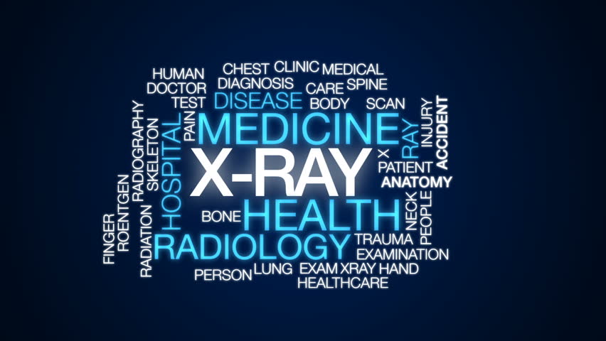 X-ray Animated Word Cloud, Text Stock Footage Video (100% Royalty-free ...