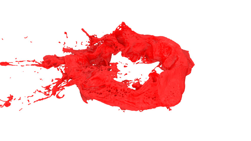 Red Drops Dripping On White Blotting Paper Stock Footage Video 3580904 ...