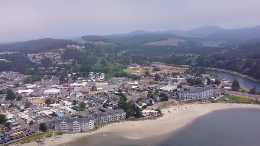 Ocean Bay landscape in Oregon image - Free stock photo - Public Domain ...