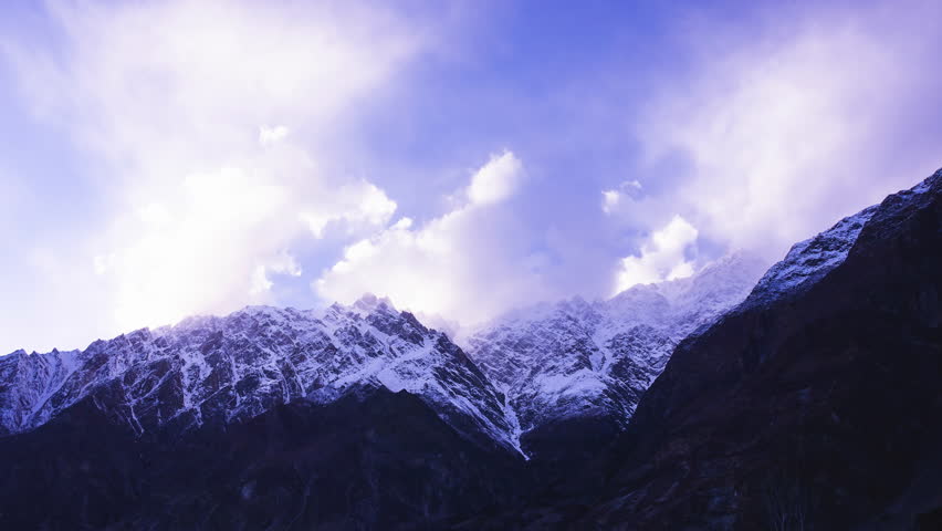 Snow on the Mountain peaks in Pakistan image - Free stock photo ...