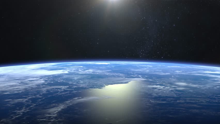 Sunrise over the Earth image - Free stock photo - Public Domain photo ...