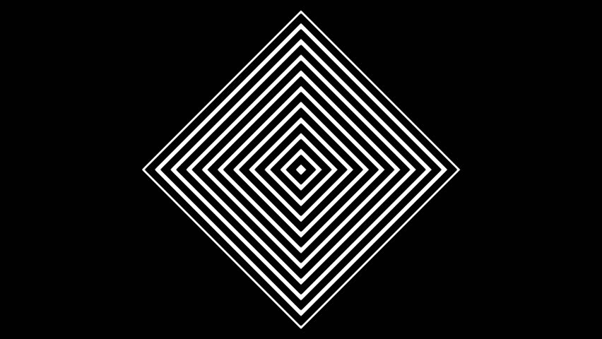 Motion Background With Moving Geometric Shapes (full HD 1920x1080 25 ...