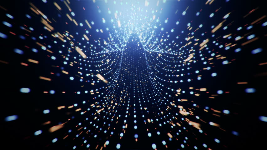 Binary Sun Explode. Abstract Backdrop Background. Digital Data Stream Matrix Effect. Zero Ones ...