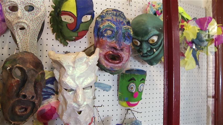 parade-of-people-wearing-masks image - Free stock photo - Public Domain ...